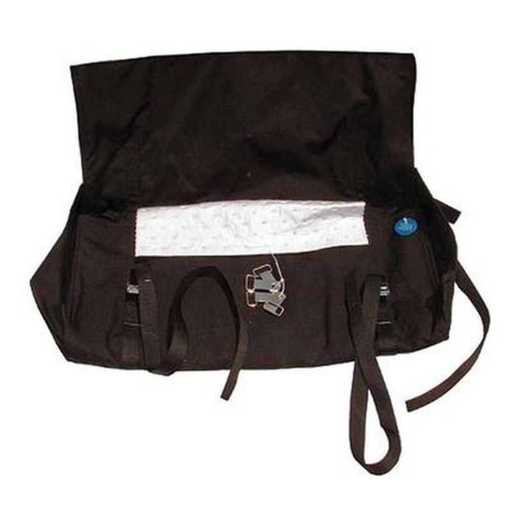 Engine Works 72000 Non-SFI Engine Diaper, Black Nylon w/ Pad 24"