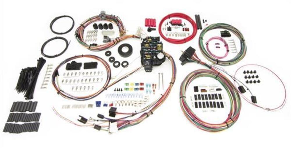 Painless Wiring 20205 27-Circuit Classic-Plus Customizable GM Truck Ch